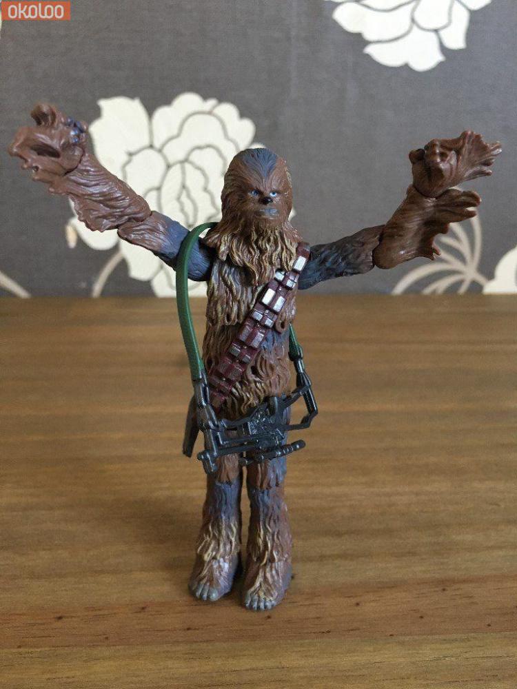 Collectables Star Wars rare figure chewbacca 2004 with blaster rifle ...