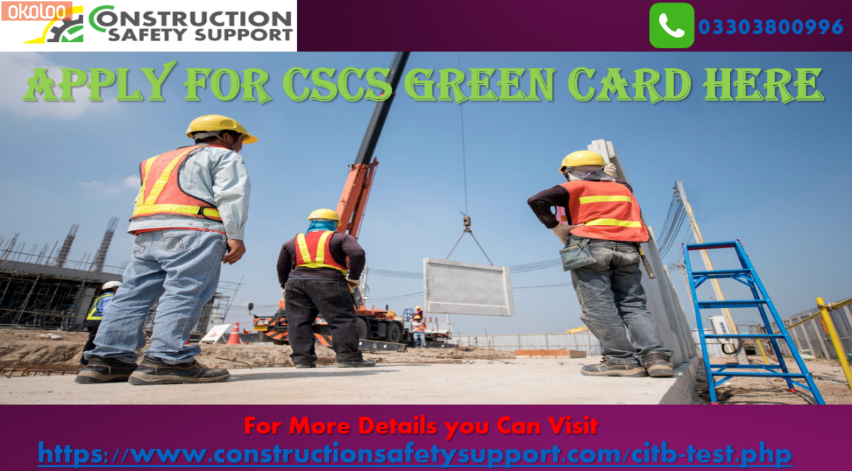 Services Book your CSCS Green Card Online Greater London City Of London ...